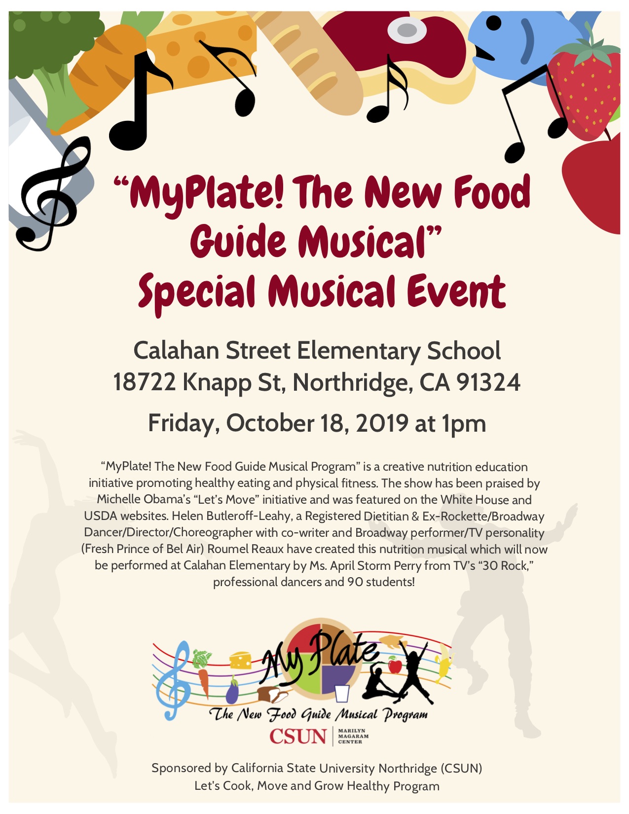 CSUN Uses Broadway-Inspired Musical to Teach Children Healthy Life ...
