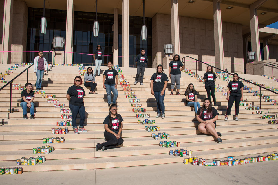 CSUN’s Unified We Serve Collects Food and Clothing for Local Families ...