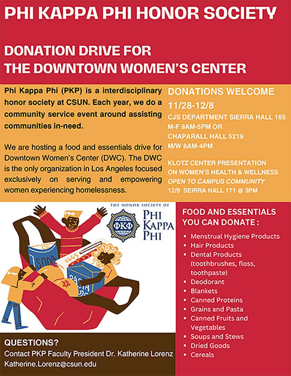 Matadors Making Spirits Bright: A Guide to Holiday Food and Toy Drives ...