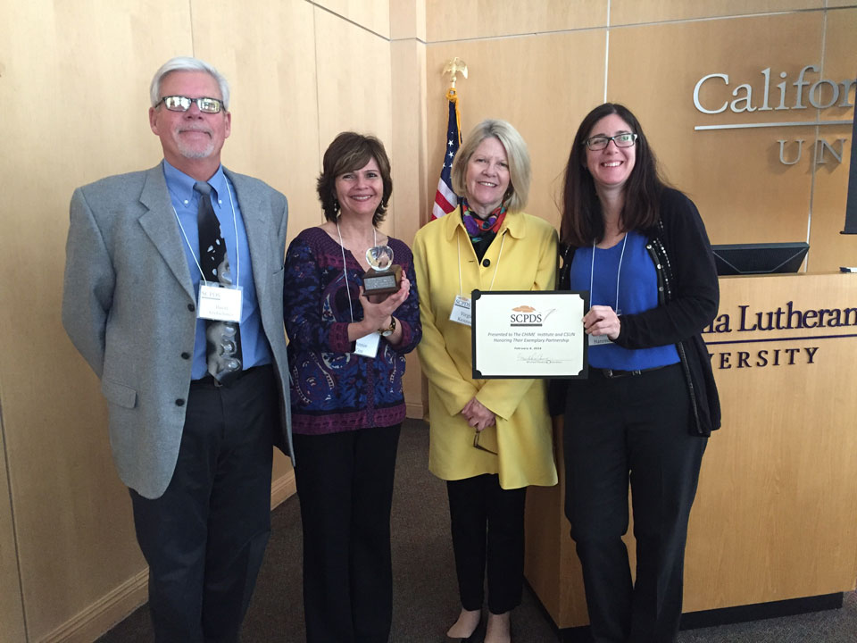 Schools Group Honors Partnership Between CSUN and CHIME Institute ...