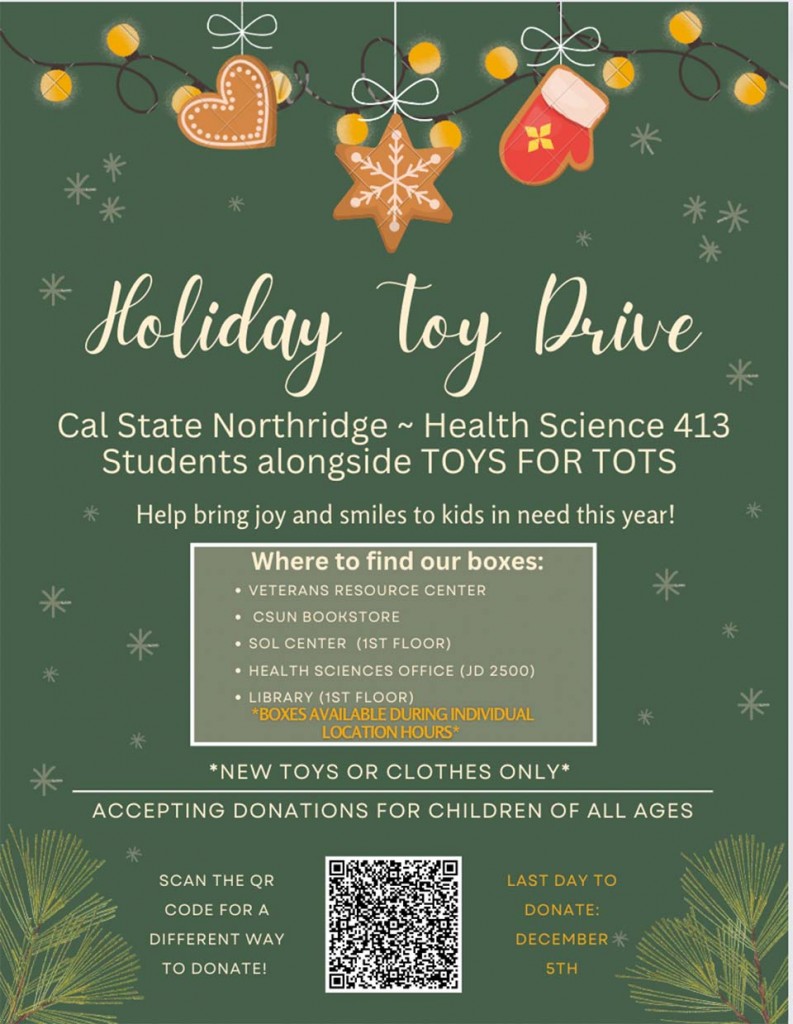 Matadors Making Spirits Bright: A Guide to Holiday Food and Toy Drives ...