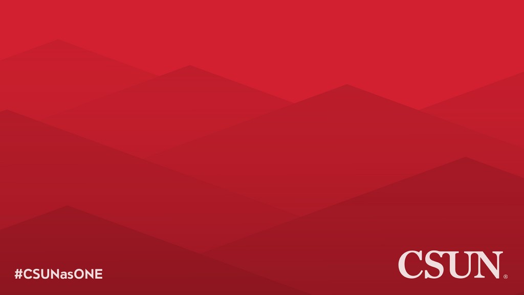 Zoom Backgrounds Show CSUN Spirit During Virtual Meetings, Learning ...
